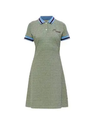 Marni Short Checked Dress - Multicolor