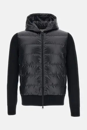 Moncler Padded Hood Cardigan Jacket - Multicolor