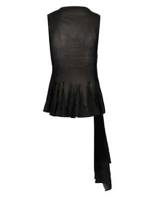 Alaïa Asymmetrical Top With Godet