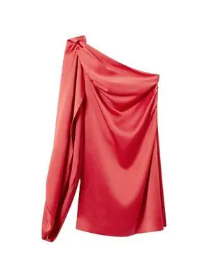 Stella McCartney One-shoulder Dress - Red