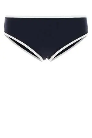 Miu Miu Midnight Stretch Nylon Bikini Bottom