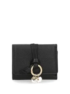 Chloé Alphabet Folding Wallet - Black