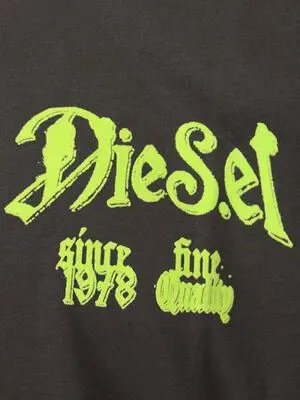 DIESEL® Cotton T-shirt - Black