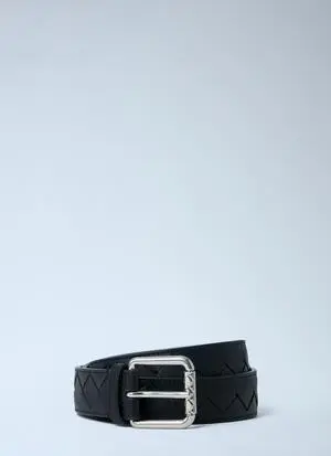 Bottega Veneta Braided Belt - Black