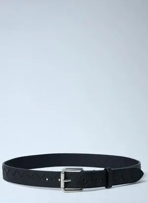 Bottega Veneta Braided Belt - Black