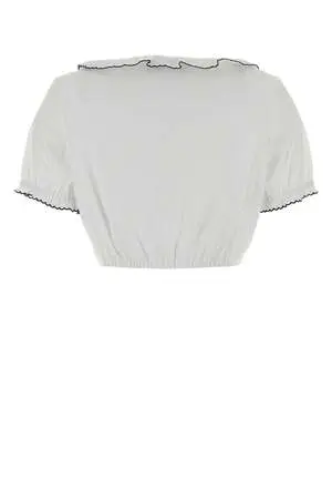 Miu Miu Poplin Top