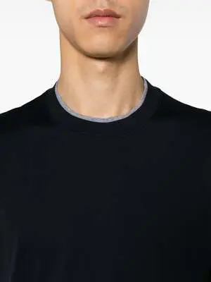Brunello Cucinelli T-shirt With Faux-layering - Multicolor