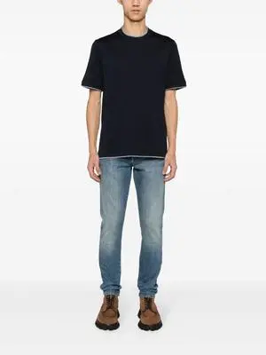 Brunello Cucinelli T-shirt With Faux-layering