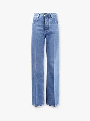 Bottega Veneta Flared Cotton Jeans - Multicolor
