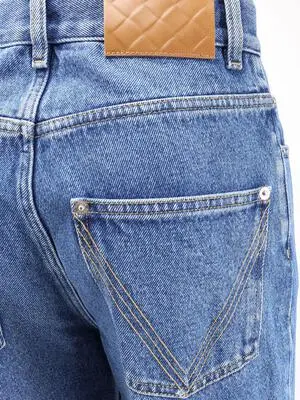 Bottega Veneta Flared Cotton Jeans - Multicolor
