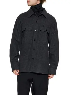 JIL SANDER Shirt Jacket - Gray