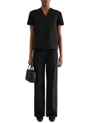 JIL SANDER Technical Radzmir Trousers - Black