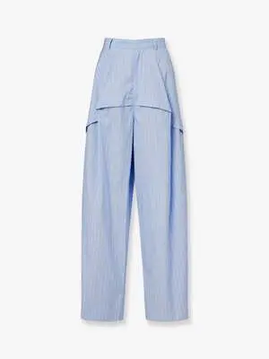 Loewe Paula's Ibiza -triped Cotton Pajamas Trousers - Multicolor