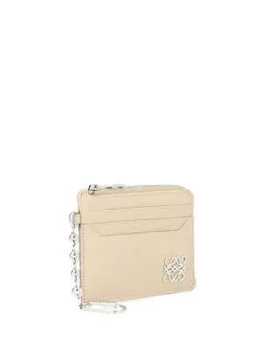 Loewe Anagram Square Card Holder - Cream