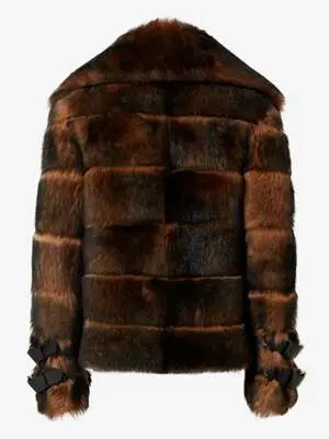 Fendi Shearling Jacket - Multicolor