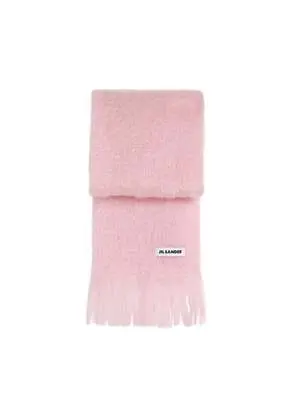 JIL SANDER Small Wool Blend Scarf - Multicolor
