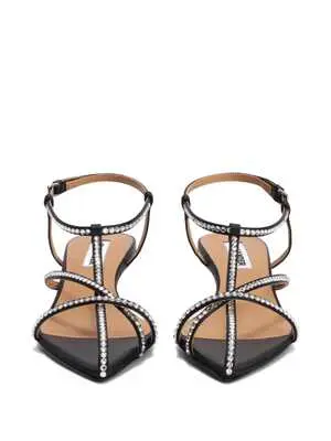 JIL SANDER Low-heeled Cage Sandals