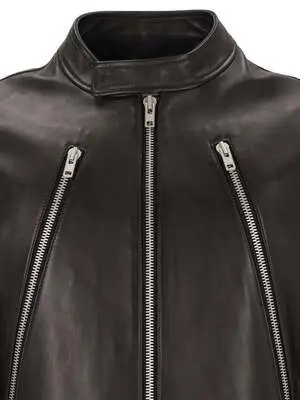 MAISON MARGIELA 5-zip Leather Jacket
