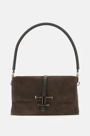TOD'S TOD'S Suede Flap Bag Multicolor