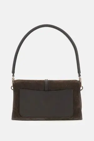TOD'S Suede Flap Bag - Multicolor