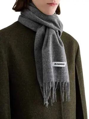 JIL SANDER Small Wool Scarf