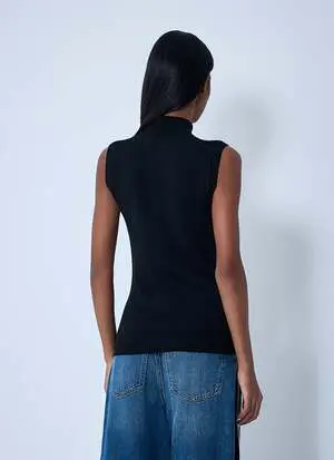 Sportmax Wool Turtleneck Top