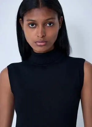 Sportmax Wool Turtleneck Top