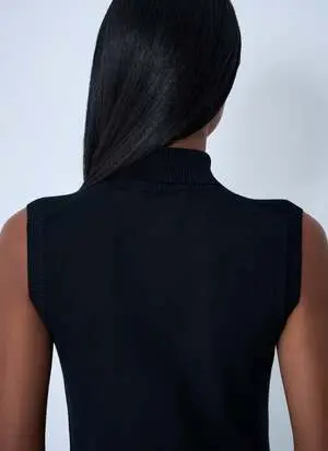 Sportmax Wool Turtleneck Top