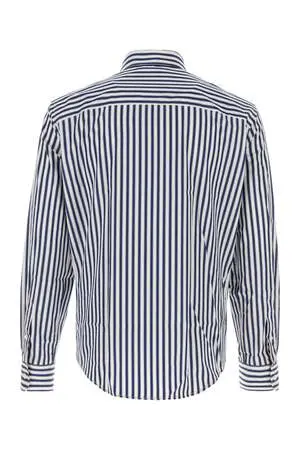 AMI Paris Embroidered Poplin Shirt - Multicolor
