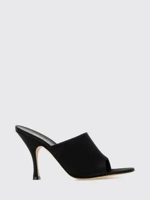 Gucci Satin Mules - Black