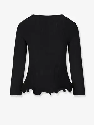 Fendi Wool Sweater - Black