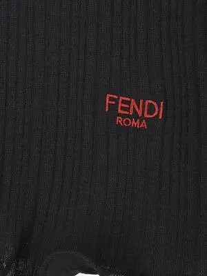 Fendi Wool Sweater - Black