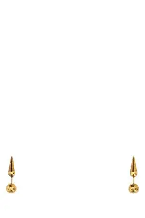 JIL SANDER Metal Earrings - Gold