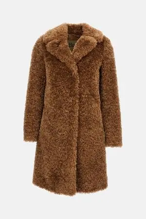 Herno Faux Fur Coat - Multicolor