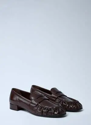 Prada Leather Loafers