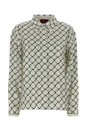 Gucci Printed Silk Shirt - Multicolor