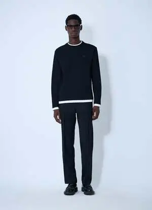 Prada Logo Motif T-shirt