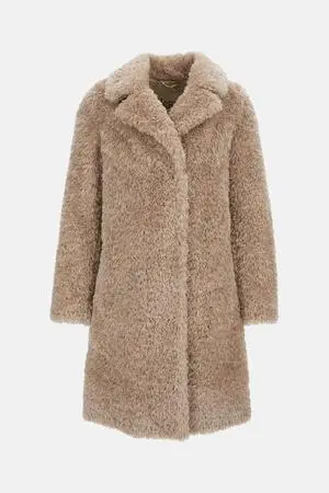 Herno Faux Fur Coat - Multicolor