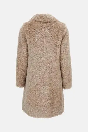 Herno Faux Fur Coat - Multicolor