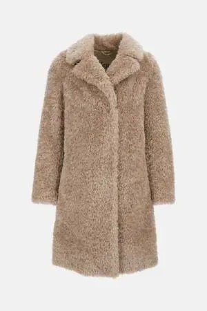 Herno Faux Fur Coat - Multicolor