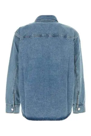 AMI Paris Denim Overshirt - Multicolor