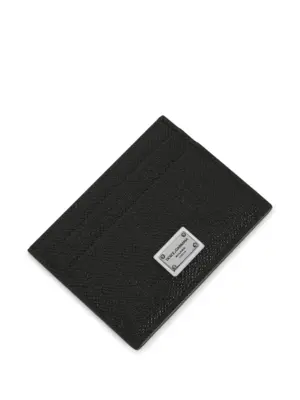 Dolce & Gabbana Card Holder With Logo Plaque