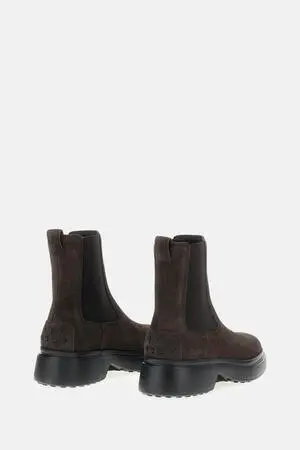 TOD'S Suede Chelsea Gomma 74l Boots