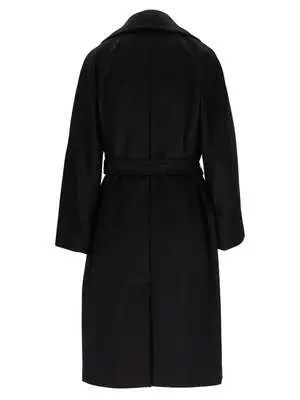 Max Mara Resina Drap Wool Long Coat Double Breast