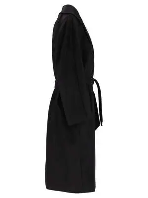 Max Mara Resina Drap Wool Long Coat Double Breast