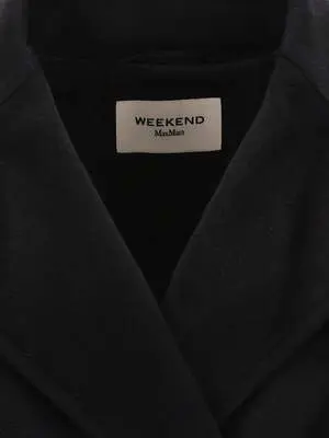Max Mara Resina Drap Wool Long Coat Double Breast