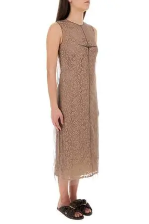 Fendi Biscuit Lace Dress