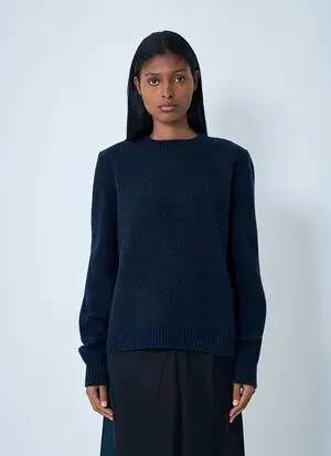 MAISON MARGIELA Wool-blend Crewneck Sweater - Brown