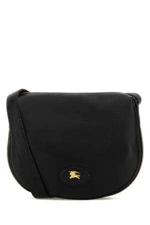 Burberry Leather Tavistock Crossbody Bag - Black