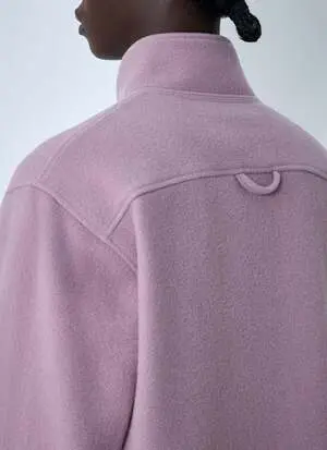 RIER Zip-up Fleece Sweatshirt